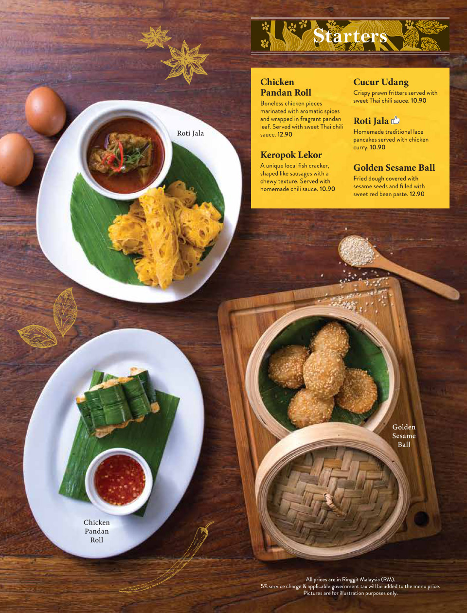 Teh Tarik Place Signature @ Regalia Residence Menu - Teh Tarik Place