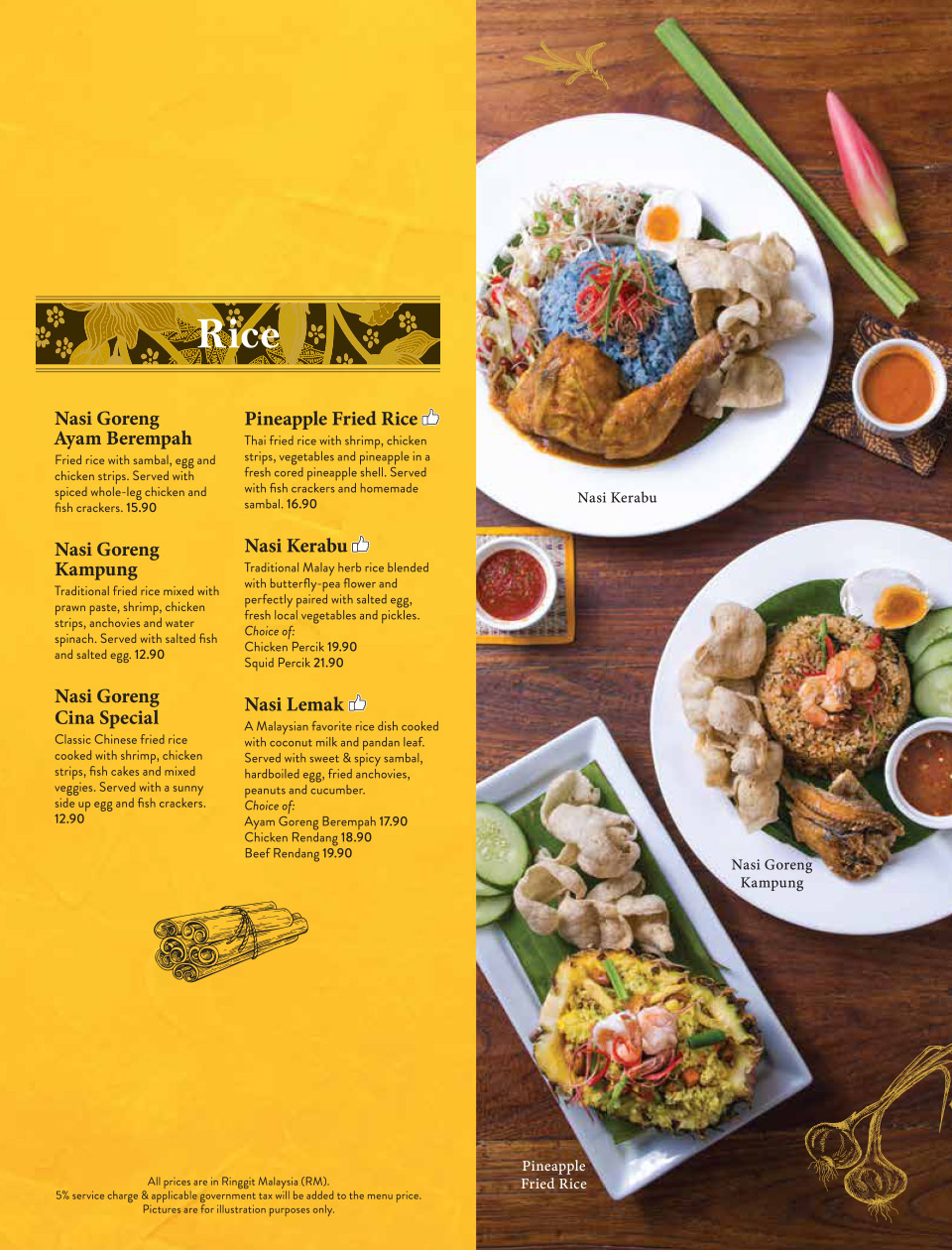 Teh Tarik Place Signature @ Regalia Residence Menu - Teh Tarik Place
