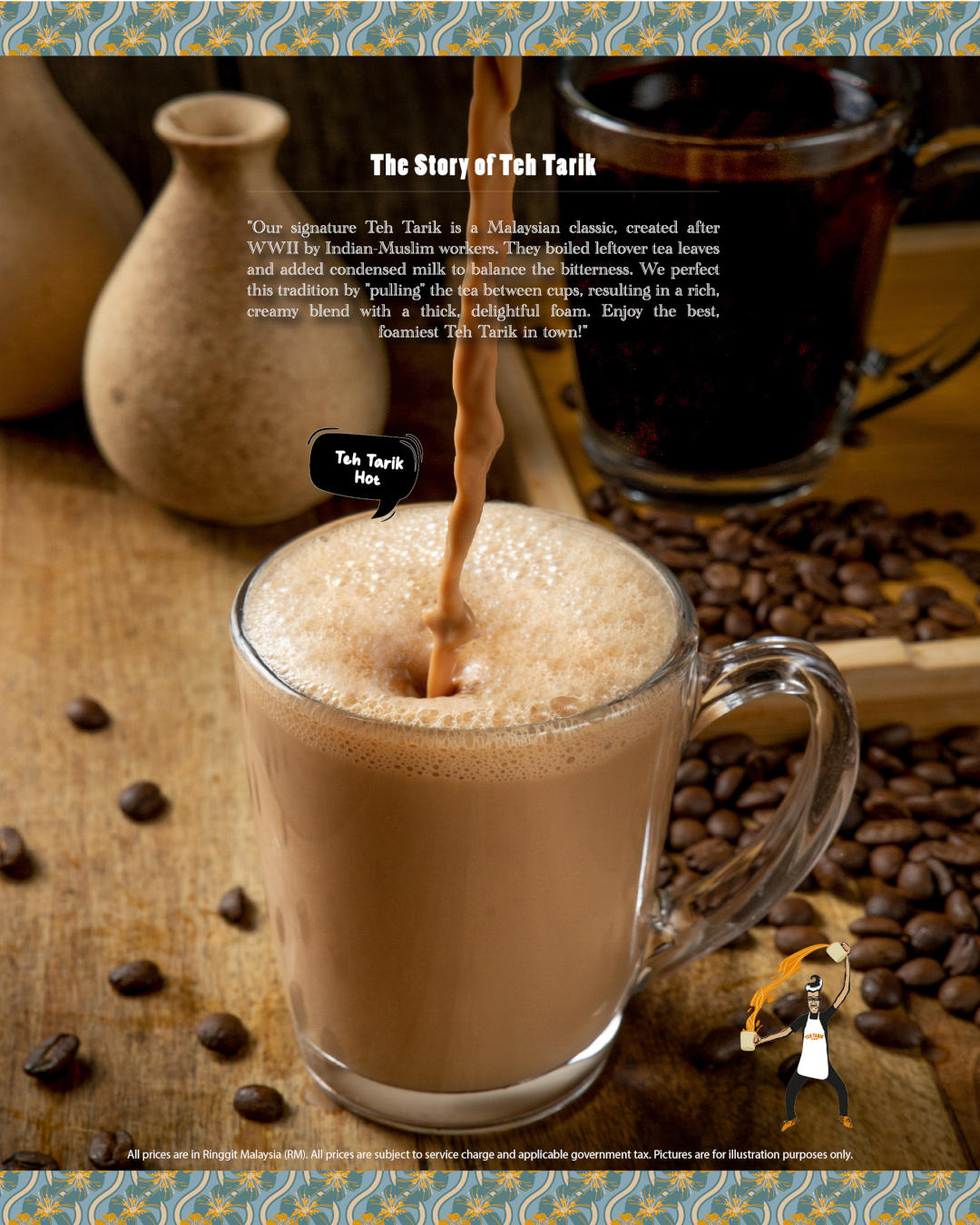 Our Menu - Teh Tarik Place